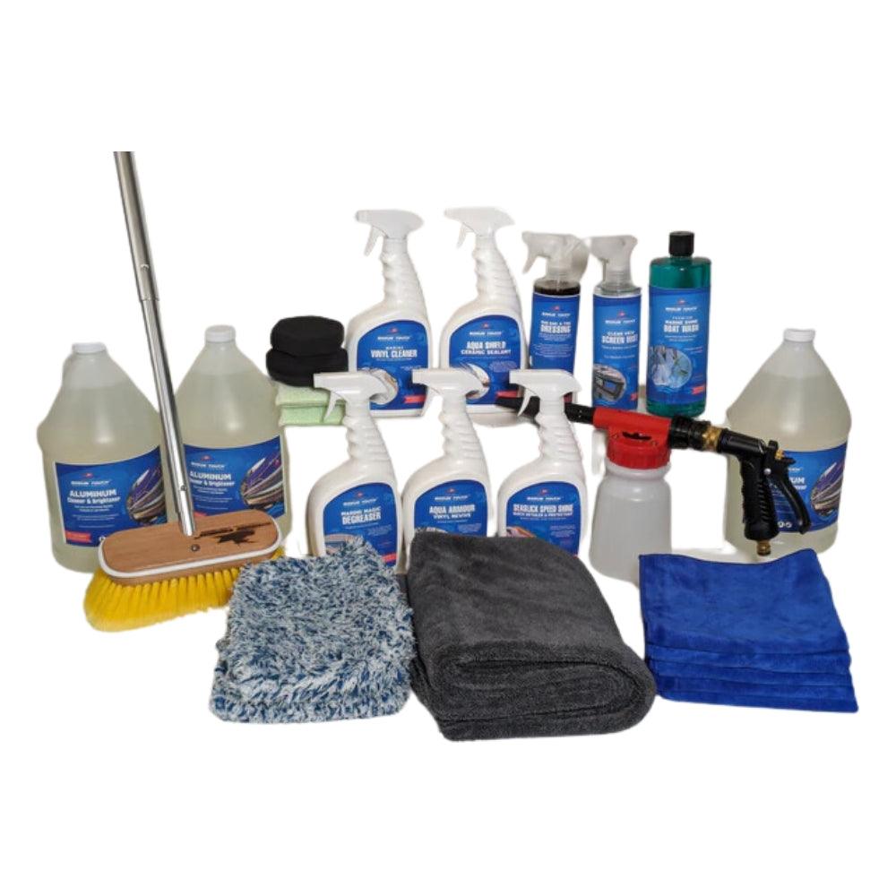 Complete Pontoon Boat Detailing Kit
